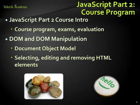 Ppt Javascript Part 2 Course Introduction Powerpoint Presentation