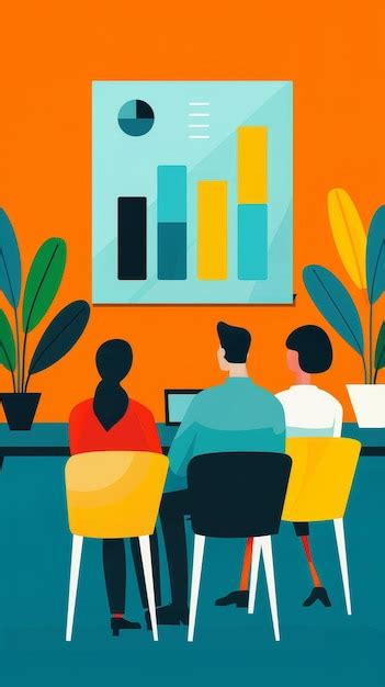 Brainstorming Session With Colorful Charts And Graphs Visual Creativity