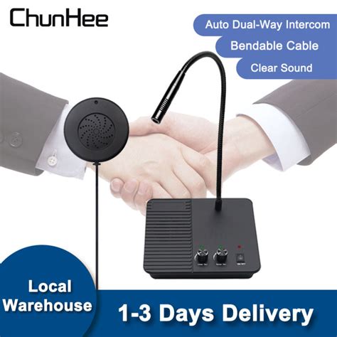 [cod]daytech window speaker system window intercom system anti