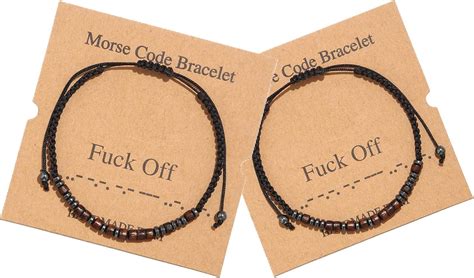 Amazon Com Morse Code Bracelet Vintage Promise Distance Friendship Bracelets Hand Made Beads