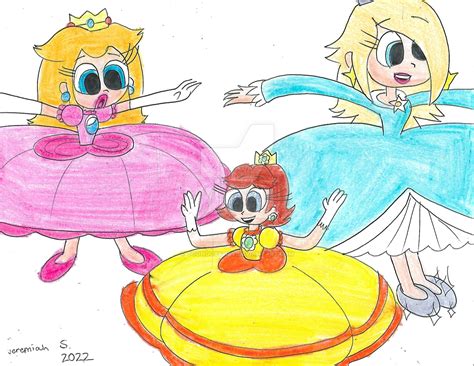 Nintendo Princess Parachute Skirts By Toonguy971st On Deviantart