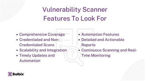 Top 10 Vulnerability Scanning Tools Balbix