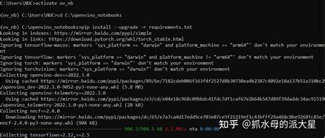 在windows中快速搭建openvino Notebook运行环境 知乎