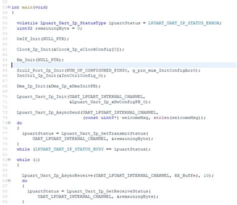 Solved S32k3 Lpuart Using Dma In Rtd 300 Nxp Community
