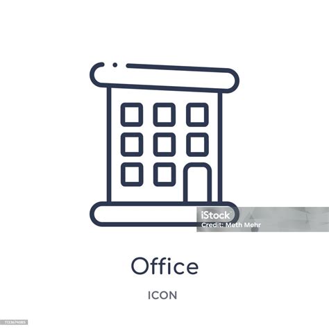 작업 재개 개요 모음에서 선형 사무실 아이콘입니다 얇은 라인 사무실 아이콘 흰색 배경에 고립입니다 사무실 유행 삽화 0명에 대한 스톡 벡터 아트 및 기타 이미지 Istock
