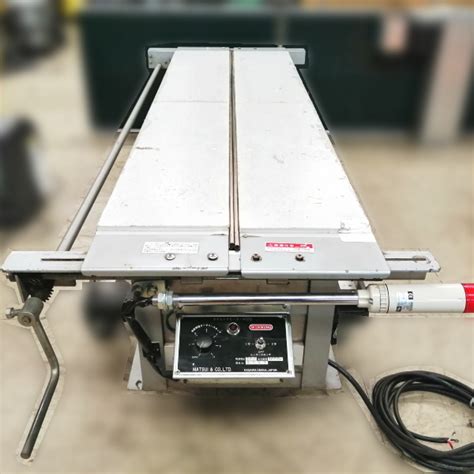 松井電機 マツデン ウイニングヒーター 曲げ機 W55型 アクリル 塩ビ プラスチック 樹脂加工 曲げ加工 アール曲げの落札情報詳細