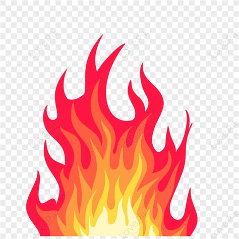 붉은 불꽃 일러스트 클립 아트로리화염빨간 Png 일러스트 무료 다운로드 Lovepik