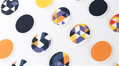 Premium Photo Diagonal Layout Round Stickers