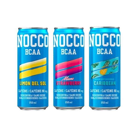 Nocco Bcaa 250 Ml Tropical Skonis Ambiactive