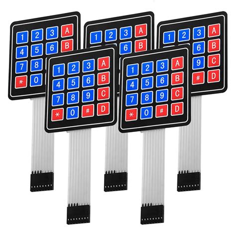 4x4 Matrix Array Keypad Keyfeld Keyboard Compatible With Arduino And