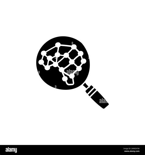 Hand Drawn Flat Icon For Reinforcement Learning Stock Vector Image