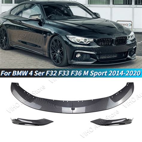 Front Bumper Lip Spoiler Splitter Diffuser Cover Guard Body Kit For Bmw