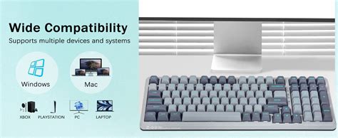 Amazon Com Wired Mechanical Gaming Keyboard Creamy Sound Pre Lubed Linear Switches Gasket