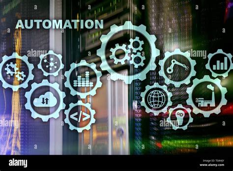 Automation Productivity Increase Concept Technology Process On A