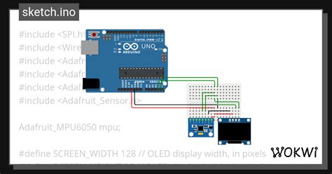 Mpu6050 Demo Wokwi Esp32 Stm32 Arduino Simulator