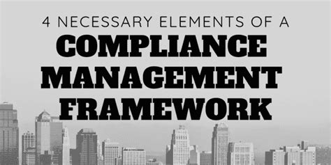 Compliance Management Framework Contact Cybriant Today