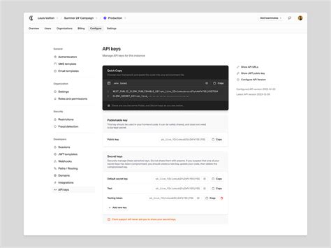 🔑 Api Keys By James On Dribbble