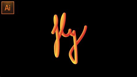 3d Fly Text Effect In Adobe Illustrator Youtube