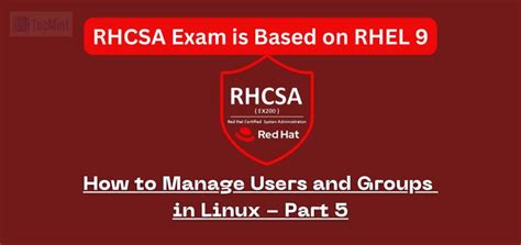 Florin Lungu On Linkedin How To Manage Users And Groups In Rhel Part 5