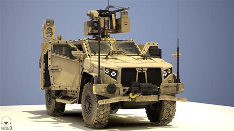 Jltv Oshkosh 3d Model Cgtrader