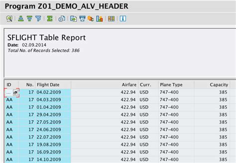 Add Title Header To Alv Report Free Sap Abap Tutorials