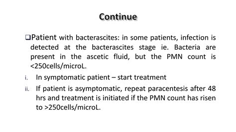 Spontaneous Bacterial Peritonitis Pptx