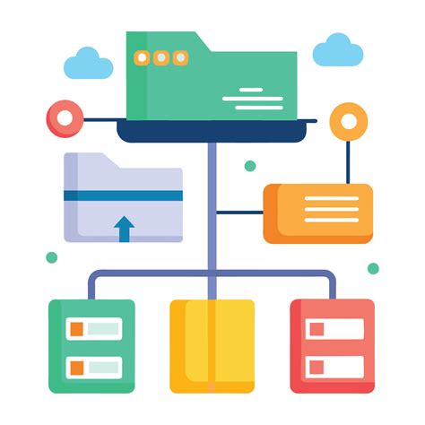 Data Access Ftp Configuration Isolated Vector Illustration 41138319