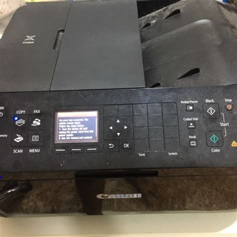 Error Code B200 Canon Printer MX727 Computers Tech Printers Scanners Copiers On Carousell