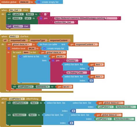 listpicker is not showing data mit app inventor help mit app