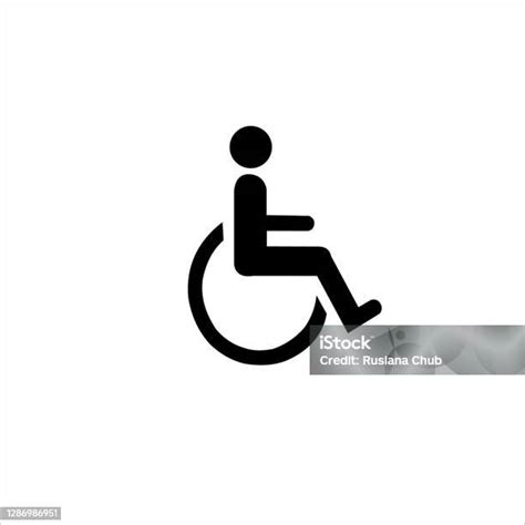 흰색 배경에 휠체어를 탄 남자의 실루엣 장애가 있는 사람 휠체어 걸을 수 없는 아픈 사람 건강관리와 의술에 대한 스톡 벡터 아트 및 기타 이미지 Istock