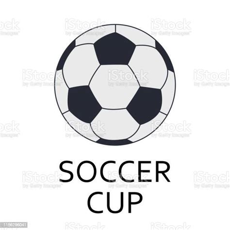 흰색 배경에 고립 된 축구 컵 엠블럼축구 또는 축구 공 아이콘 벡터 그림입니다 개념에 대한 스톡 벡터 아트 및 기타 이미지 개념 경기 스포츠 경쟁 Istock