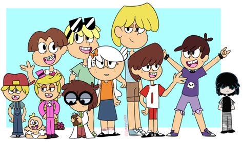 The Loud House Genderbend Redraw By Lizzyaster On Deviantart