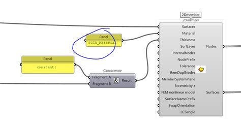 Grasshopper With Plugin Koala To Scia Grasshopper Mcneel Forum