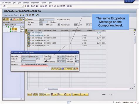 青蛙sap分享 Learning And Examination Sap Mrp Understanding Exception Message