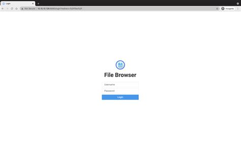 filebrowser on docker easycode
