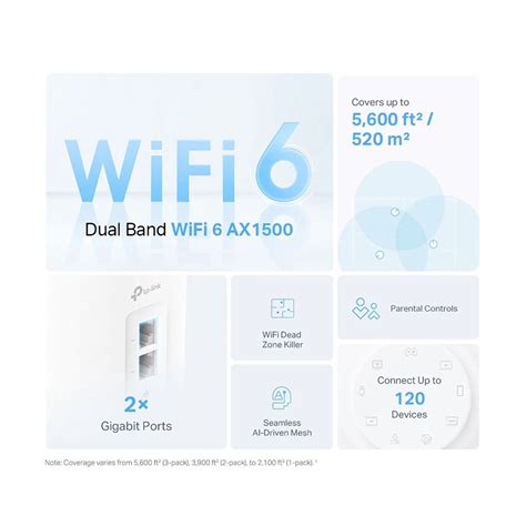 Best TP Link Deco X10 Single Pack AX1500 Mbps Gigabit Dual Band Mesh Wi Fi 6 System Price In