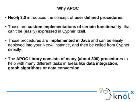 Introduction To Neo4j Apoc Odp