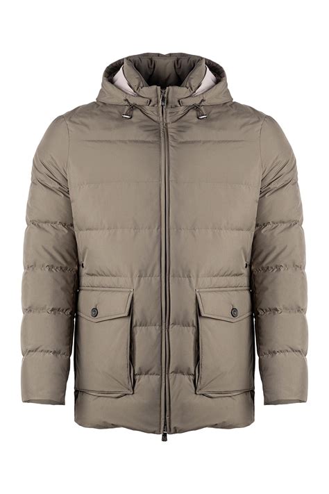 Куртка мужская CORNELIANI, цвет Зеленый, состав 100% полиэстер. Артикул ...