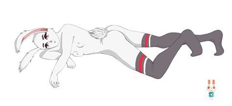 Rule 34 Albino Animal Crossing Big Ears Bunny Female Female Solo