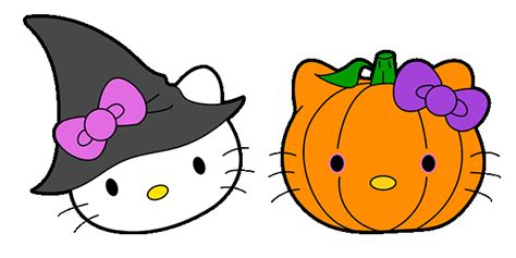 Hello Kitty Witch And Pumpkin Animated Cursor Sweezy Cursors