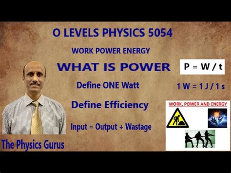 Efficiency Definition Physics