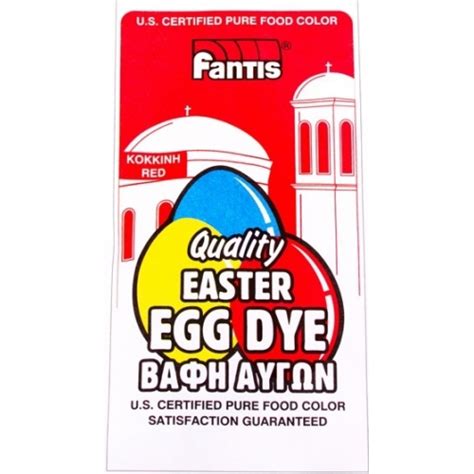 Fantis Egg Dye Greek International Market