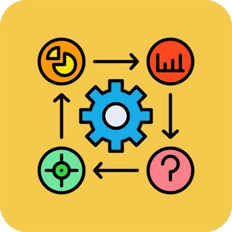 Premium Vector Workflow Icon