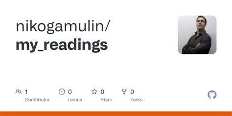 Github Nikogamulinmyreadings