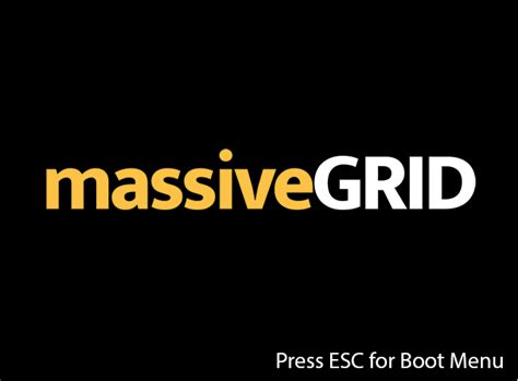 Os Re Installation Using Auto Install Isos From Massivegrids Secure Customer Portal Ha Cloud