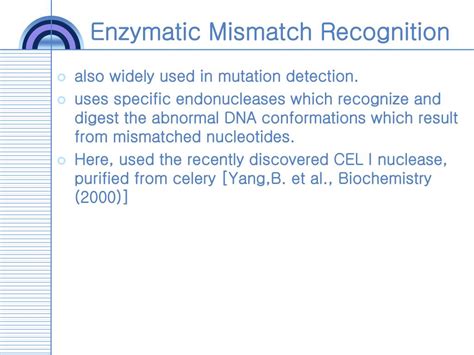 Ppt Application Of Mismatch Detection Methods In Dna Computing