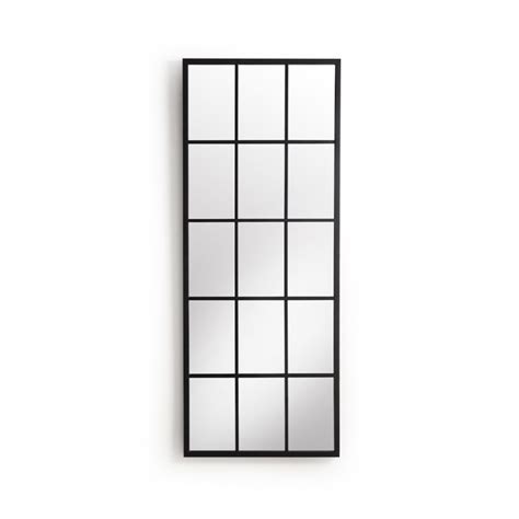 Manhattan Grid Mirror Black Block And Chisel