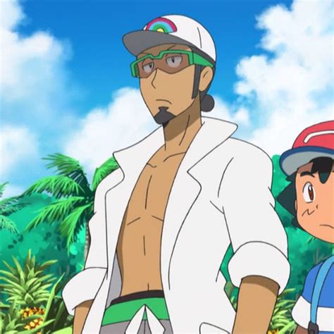 Pin De Christian Cody En Professor Kukui Pokemon