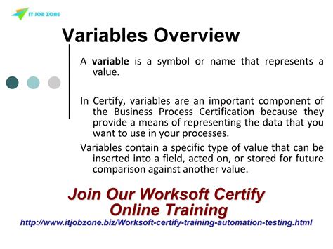 Worksoft Certify Online Training Basic Demo Tutorial Pptx