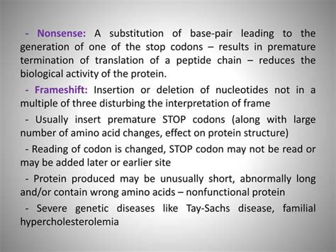 Concept Of Mutation And Its Classification Pptx Genetics Science